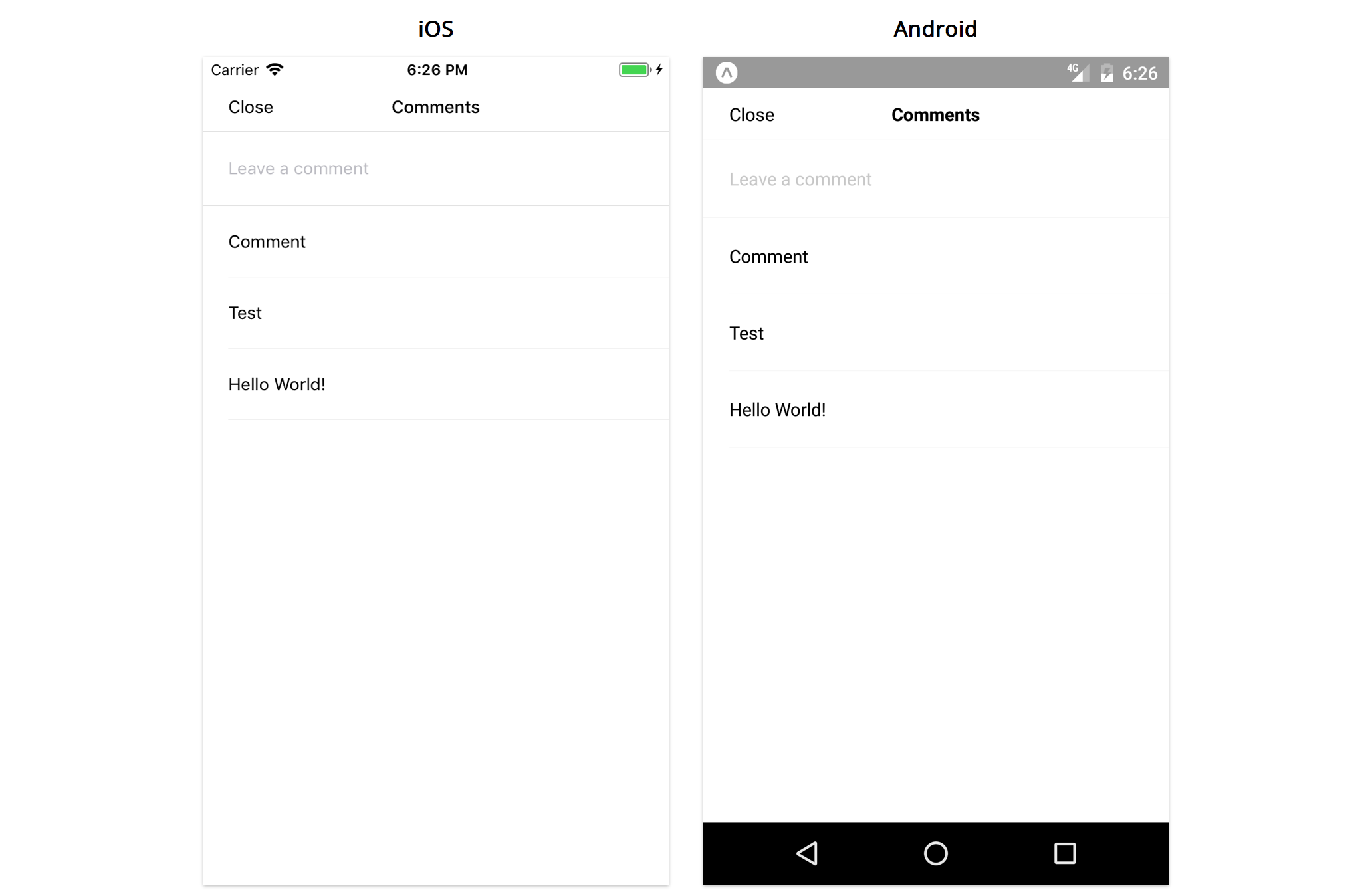 Core Components, Part 1 - Fullstack React Native - 6 | newline
