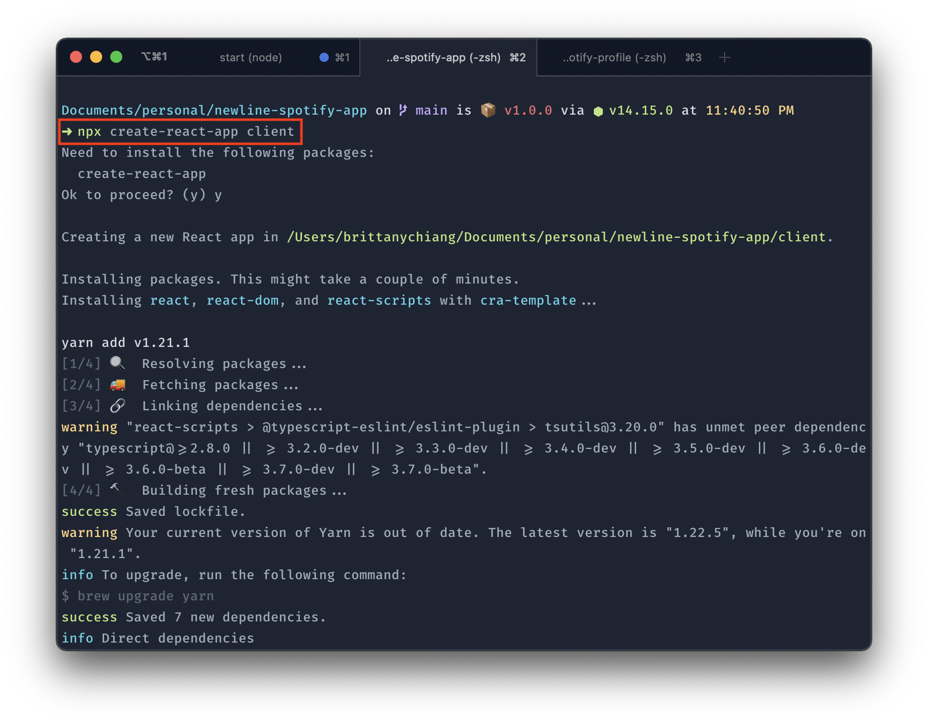 How to Pass OAuth Tokens to a React App - Build a Spotify Connected App | newline