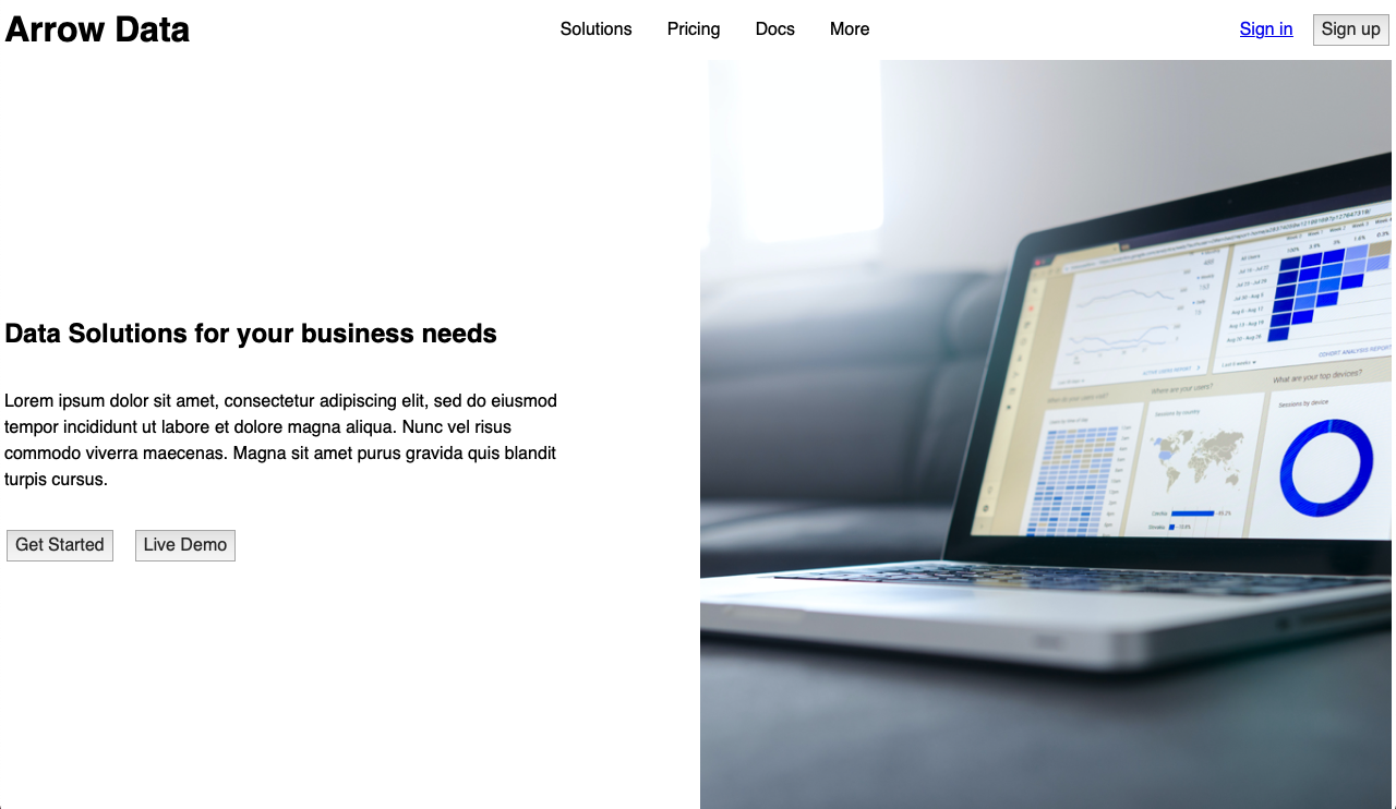 The Hero Section Revisited Composing Layouts In React